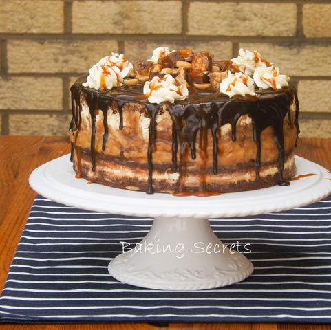 Baking Secrets: Tortas 'Snickers' / Snickers Layer Cake