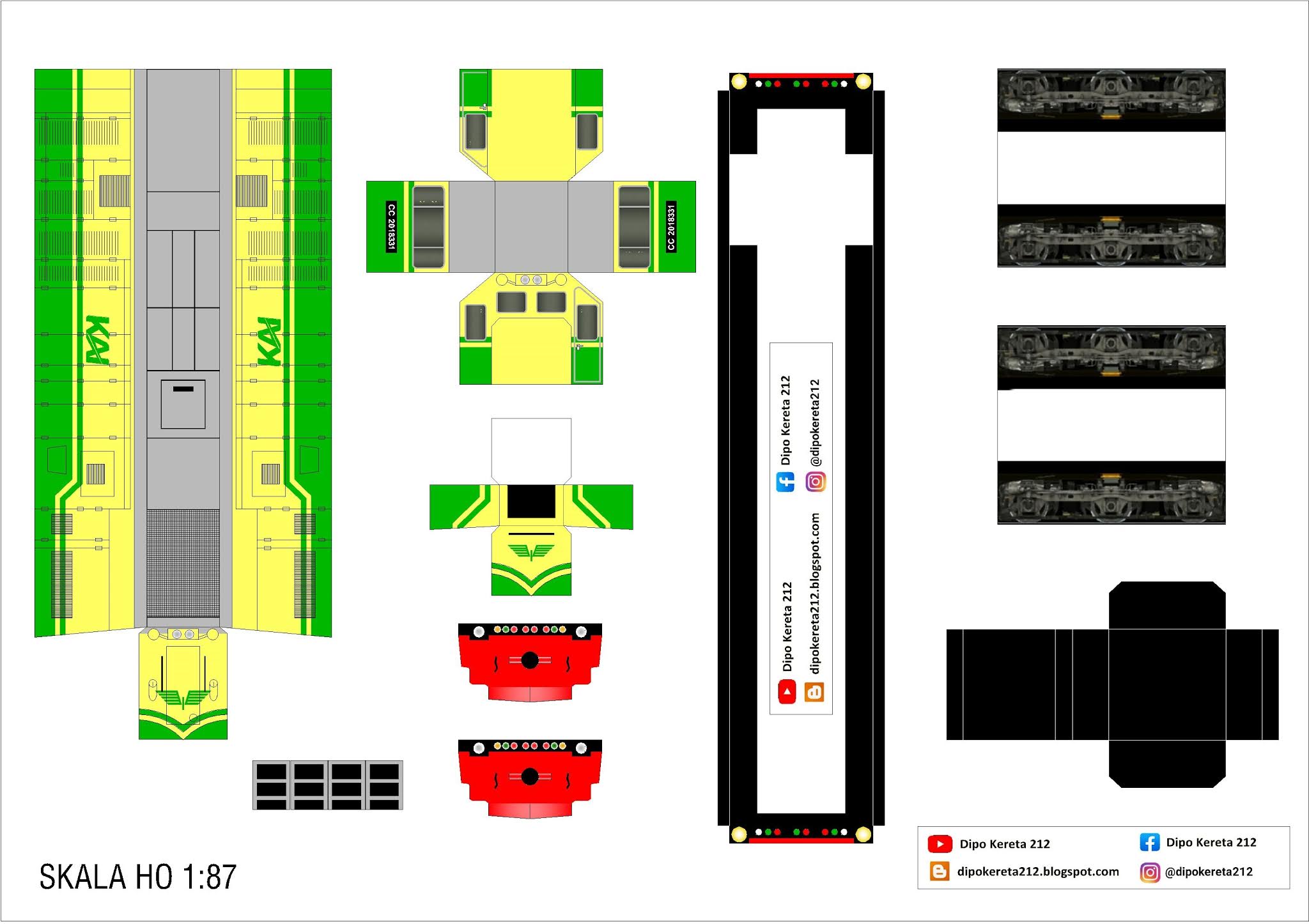 Dipo Kereta 11: Lokomotif CC 201 83 31 / CC 201 69