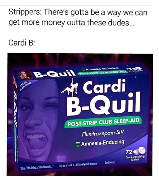 A PLACE CALLED HAPPY PILLS : #SURVIVINGCARDIB - Cardi B Memes And ...