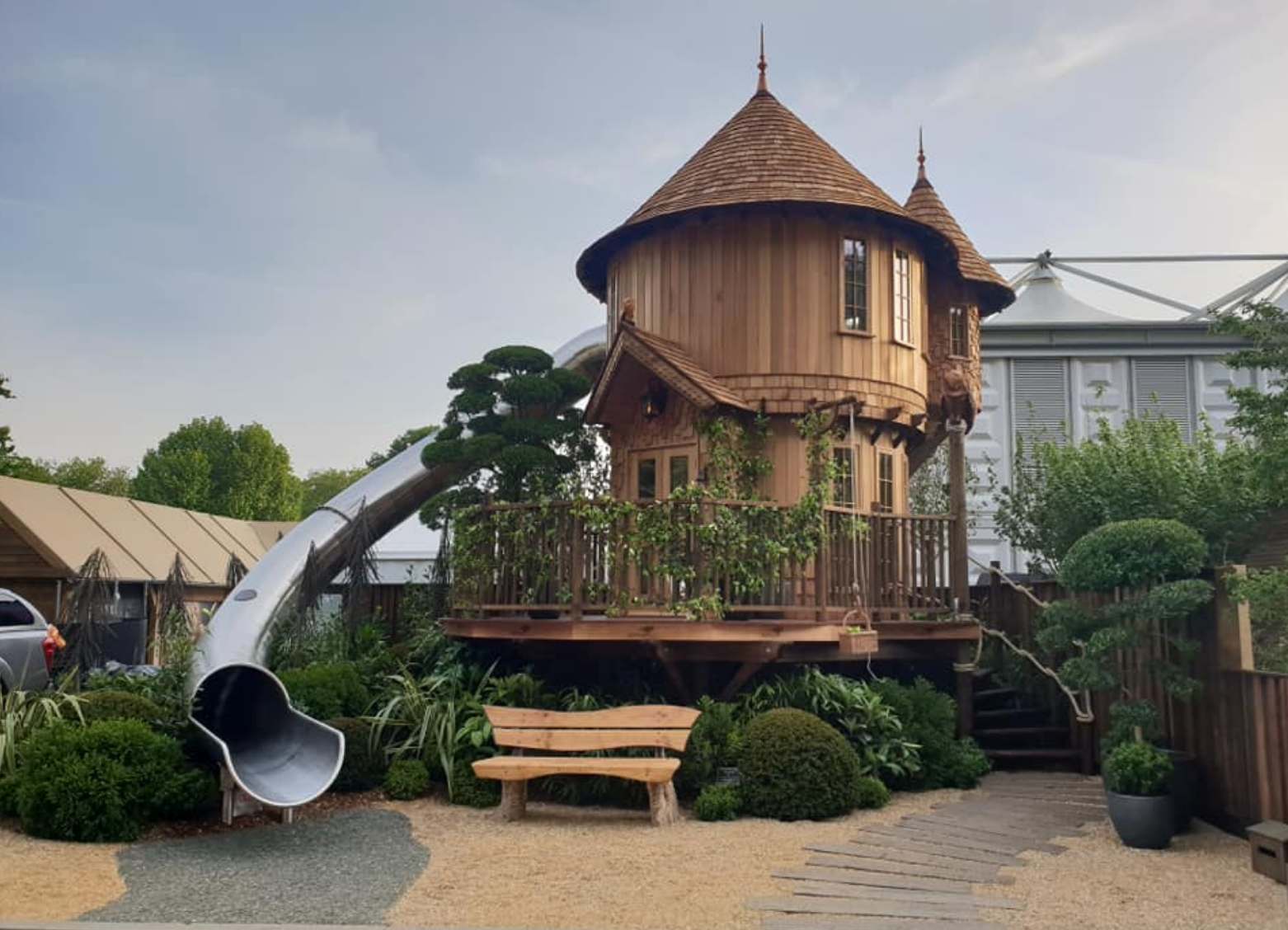 Shedworking: Blue Forest's treehouse at Chelsea Flower Show