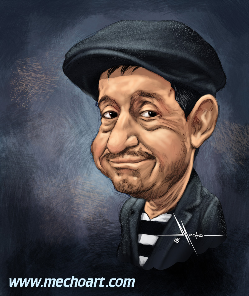 Roberto Gómez Bolaños “Chespirito” | Caricaturas, Caricatura, Ilustrações