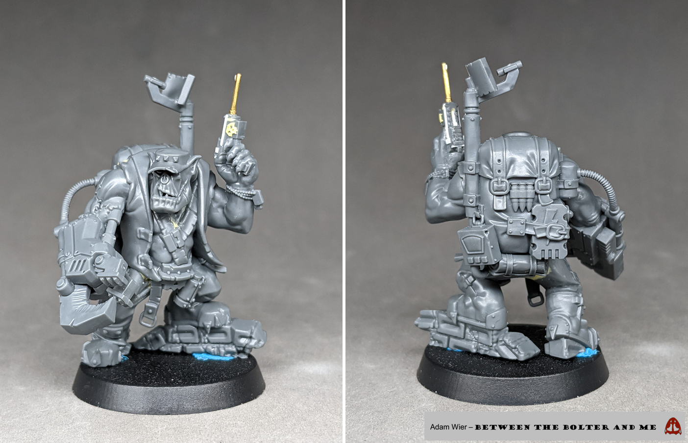 Between the Bolter and Me: Conversion Korner: Kill Team Ork Nob