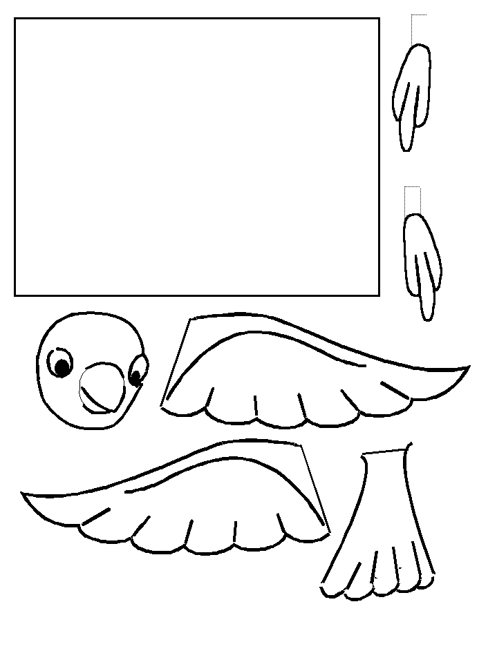 Rayito de Colores: Palomas de papel