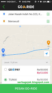 Cara Memesan Ojek Online Di GoJek Pertama Kali