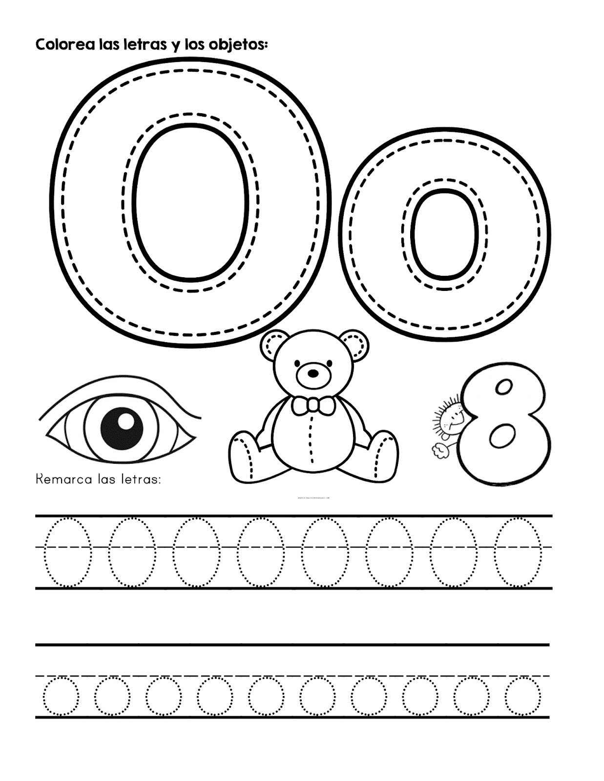 Abecedario para colorear | Materiales Educativos para Maestras