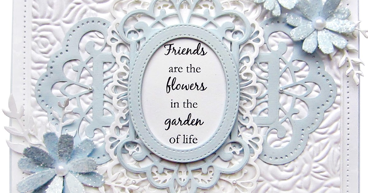 PartiCraft (Participate In Craft): Friends Are The Flowers