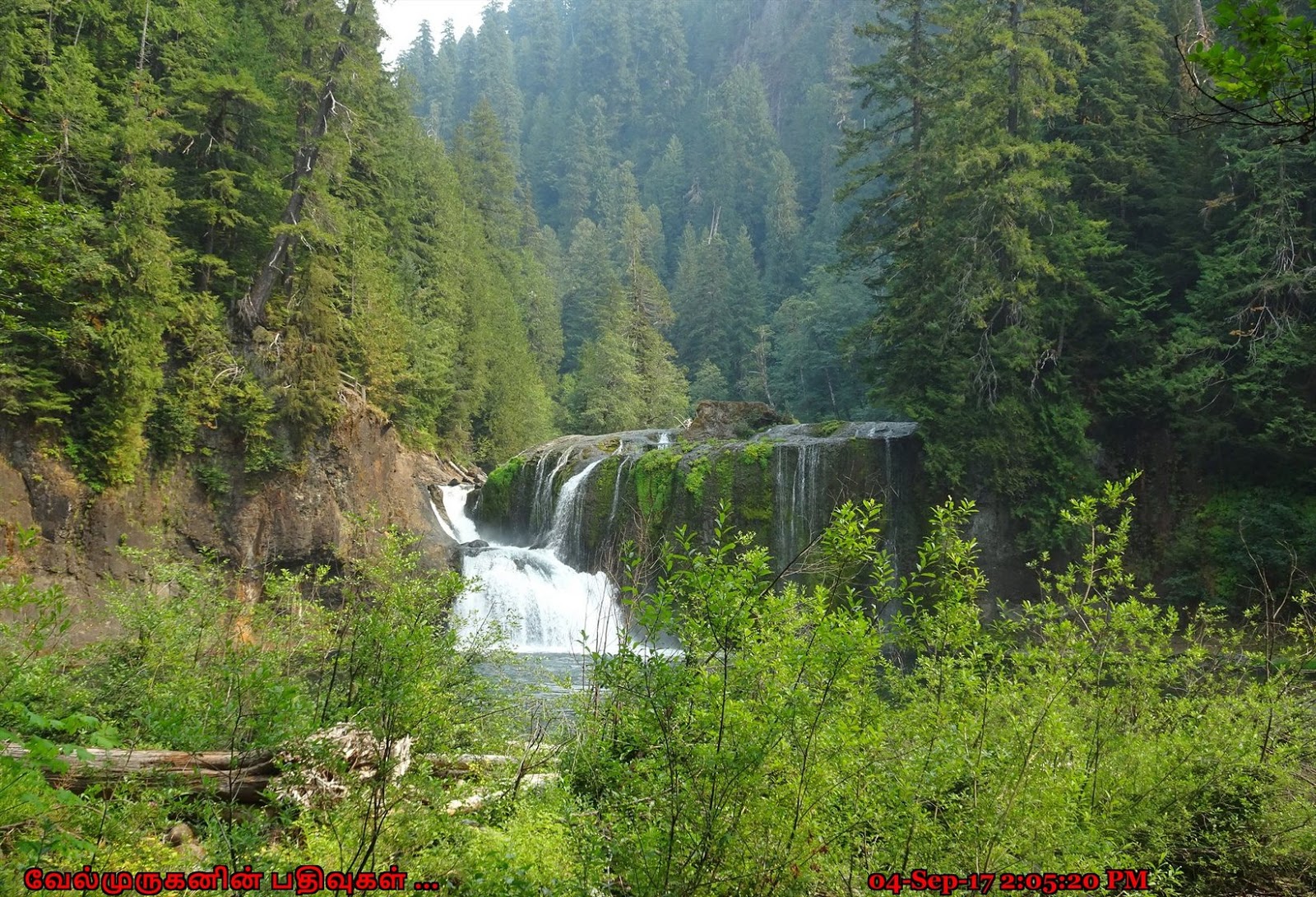 Upper Lewis River Falls Washington - Exploring My Life