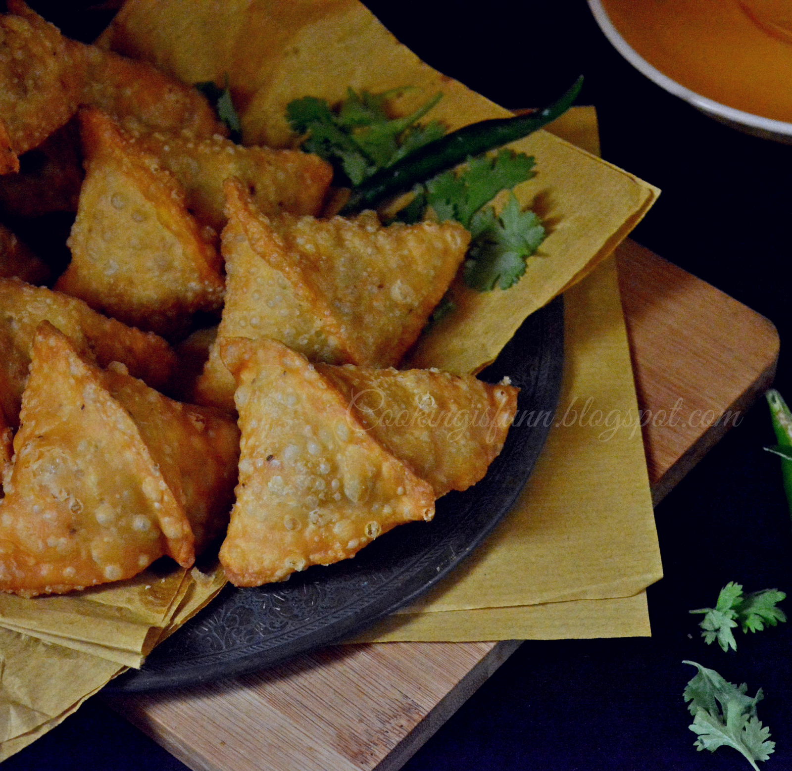 Cookingisfunn: Samosa - Teatime Snack