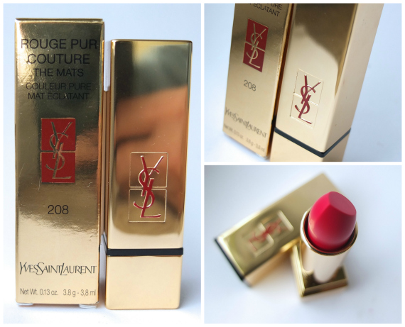 Moppis Blog - Aus Freude.: YSL Lippenstift The Mats Fuchsia Fétiche 208