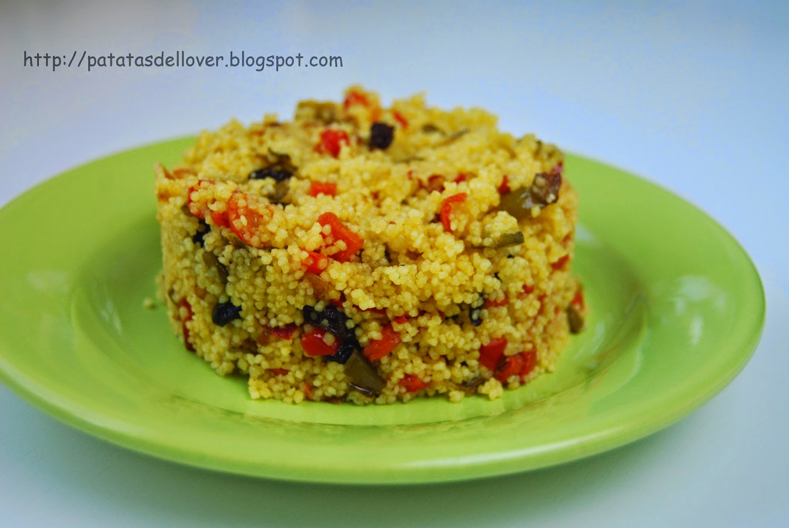Patatas de llover: CUSCÚS CON VERDURAS Y PASAS