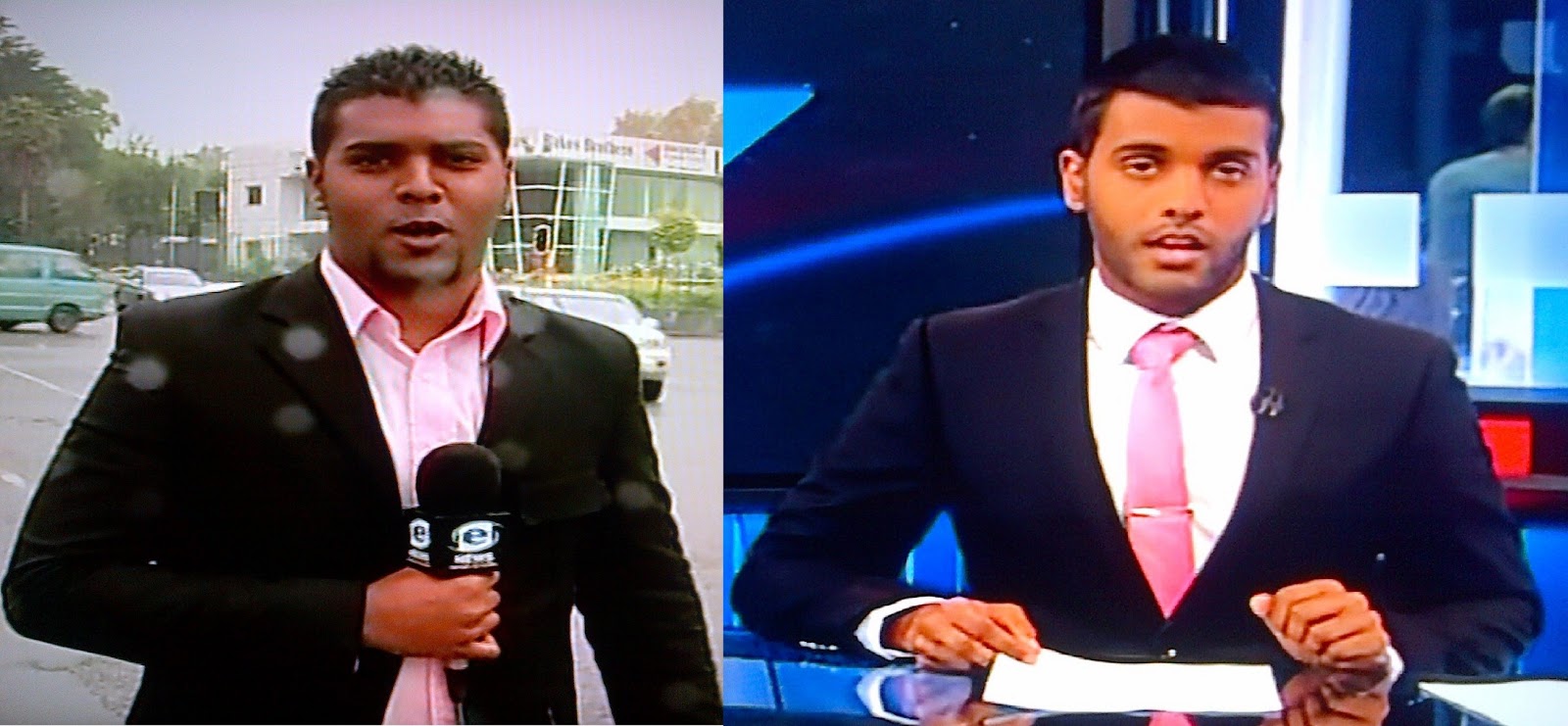 TV with Thinus: THEN & NOW. Shahan Ramkissoon of the eNCA cleans up ...