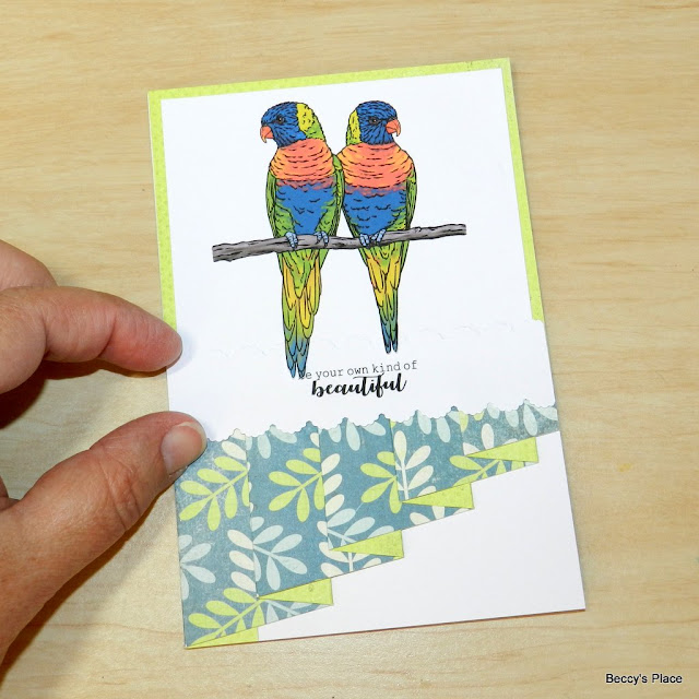 Beccy's Place: Tutorial - Curtain Fold Card