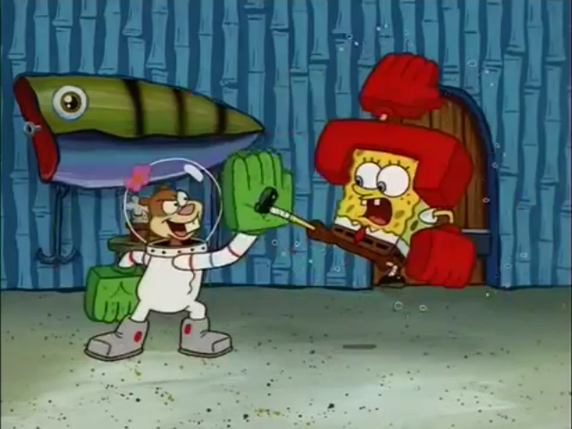 My Cartoon Reviews: SpongeBob - "Karate Choppers"