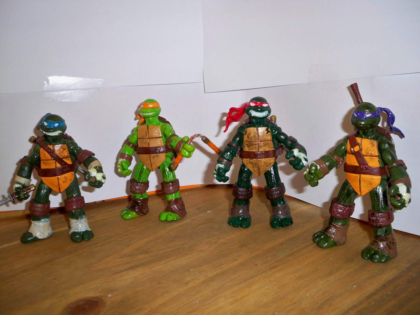 Go Figure!: Completed TMNT Custom Figures!