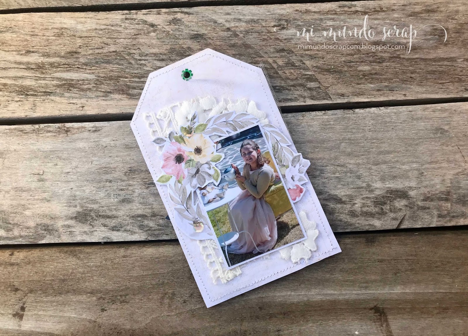 MINI ÁLBUM TAGS "UN DÍA ESPECIAL" - MI MUNDO SCRAP