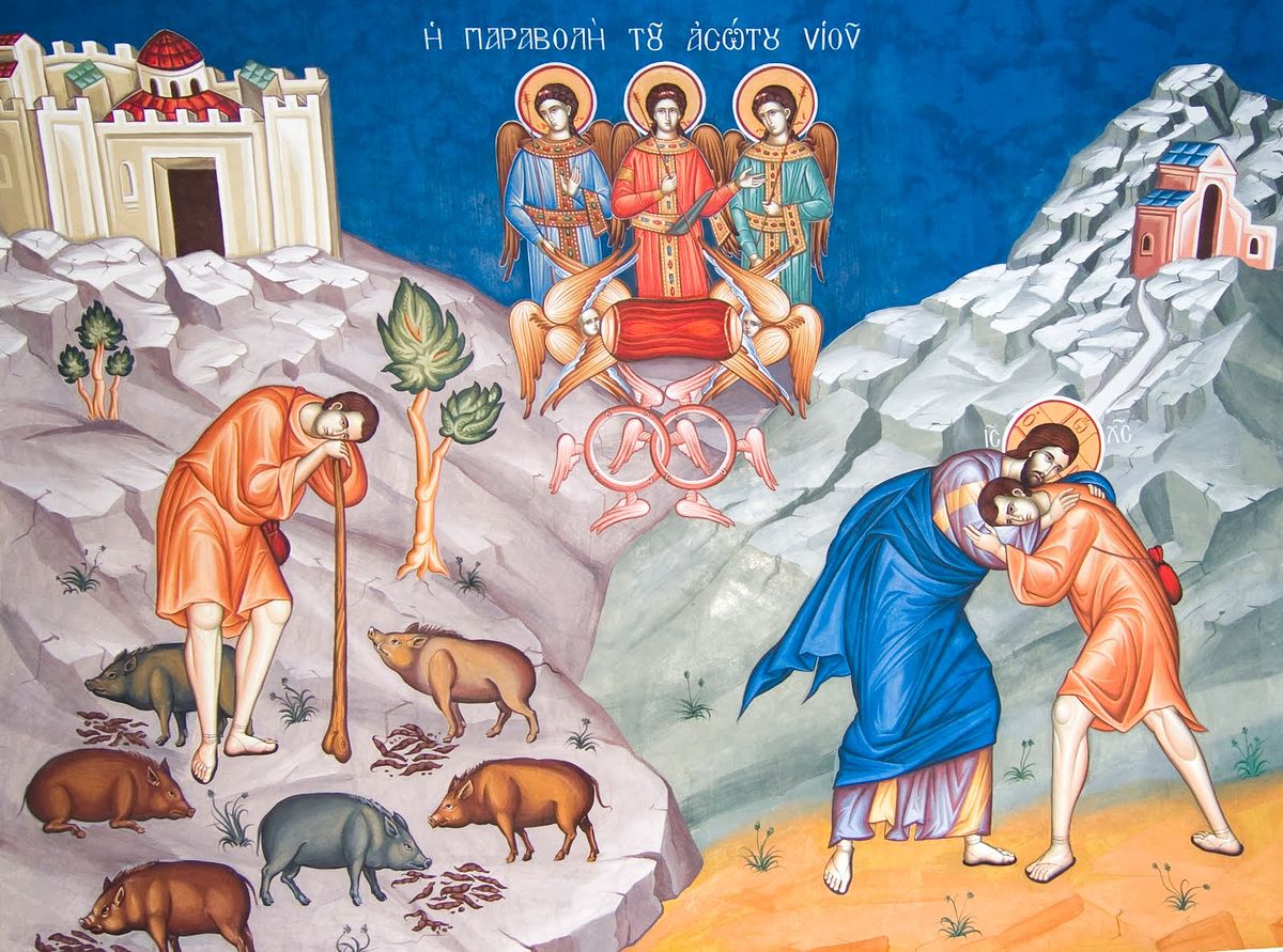 Presbytera Anna: Icône du Dimanche du retour du fils prodigue.