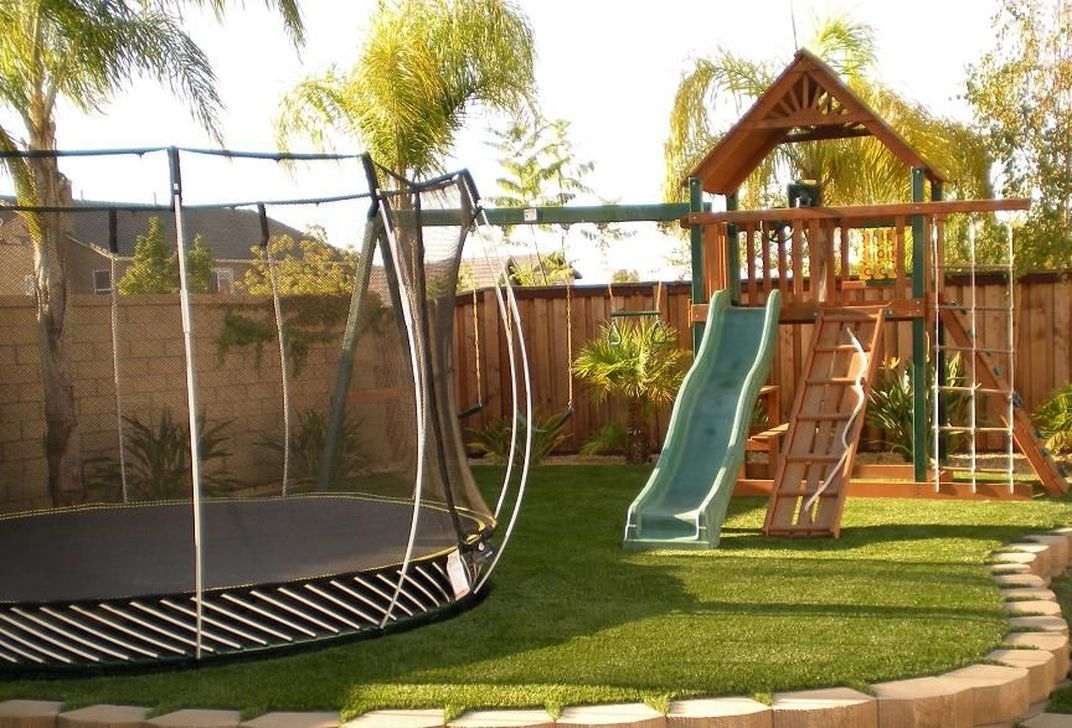 40 Incredible Backyard Playground Kids Design Ideas