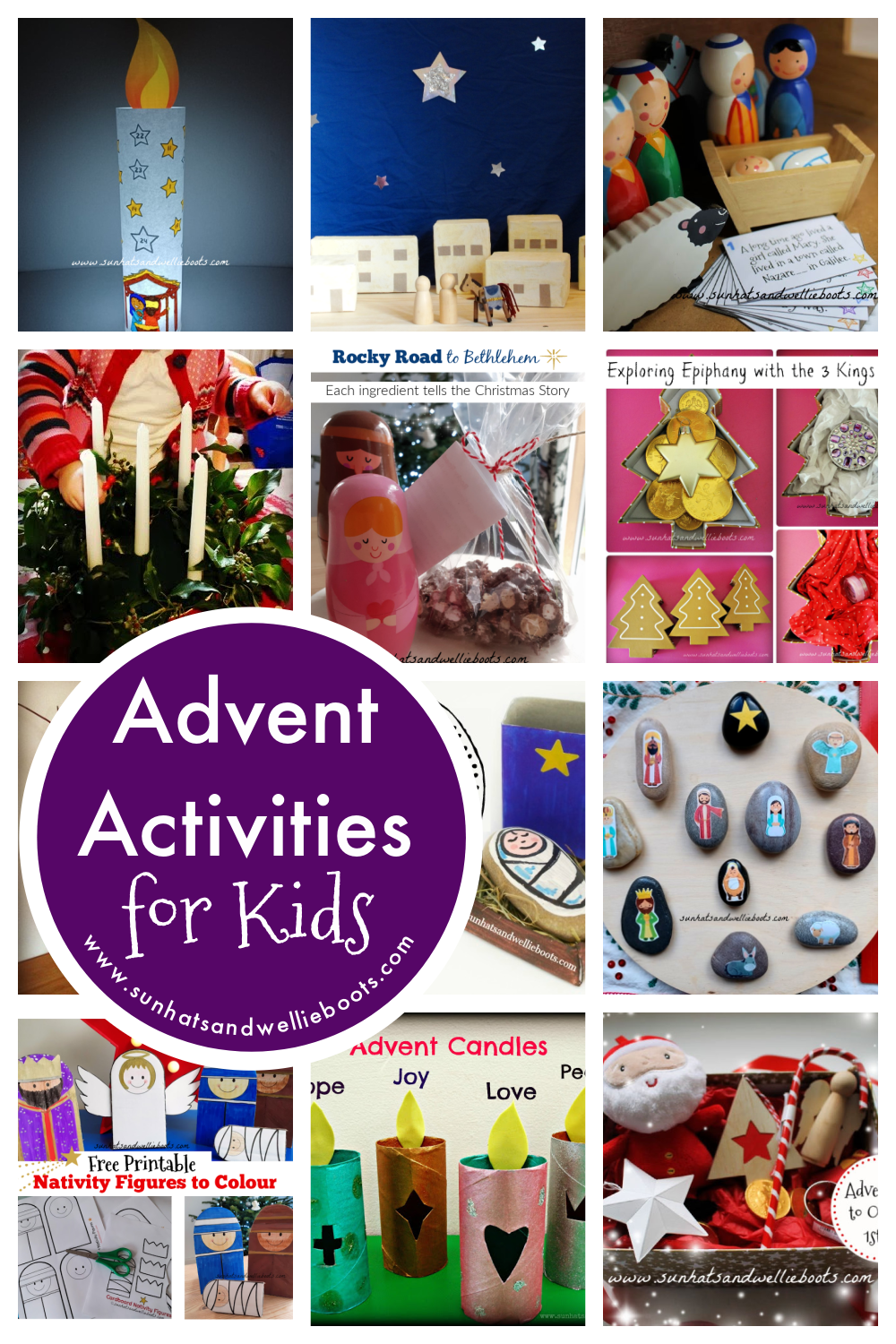 Sun Hats & Wellie Boots: 14 Advent Activities for Young Children