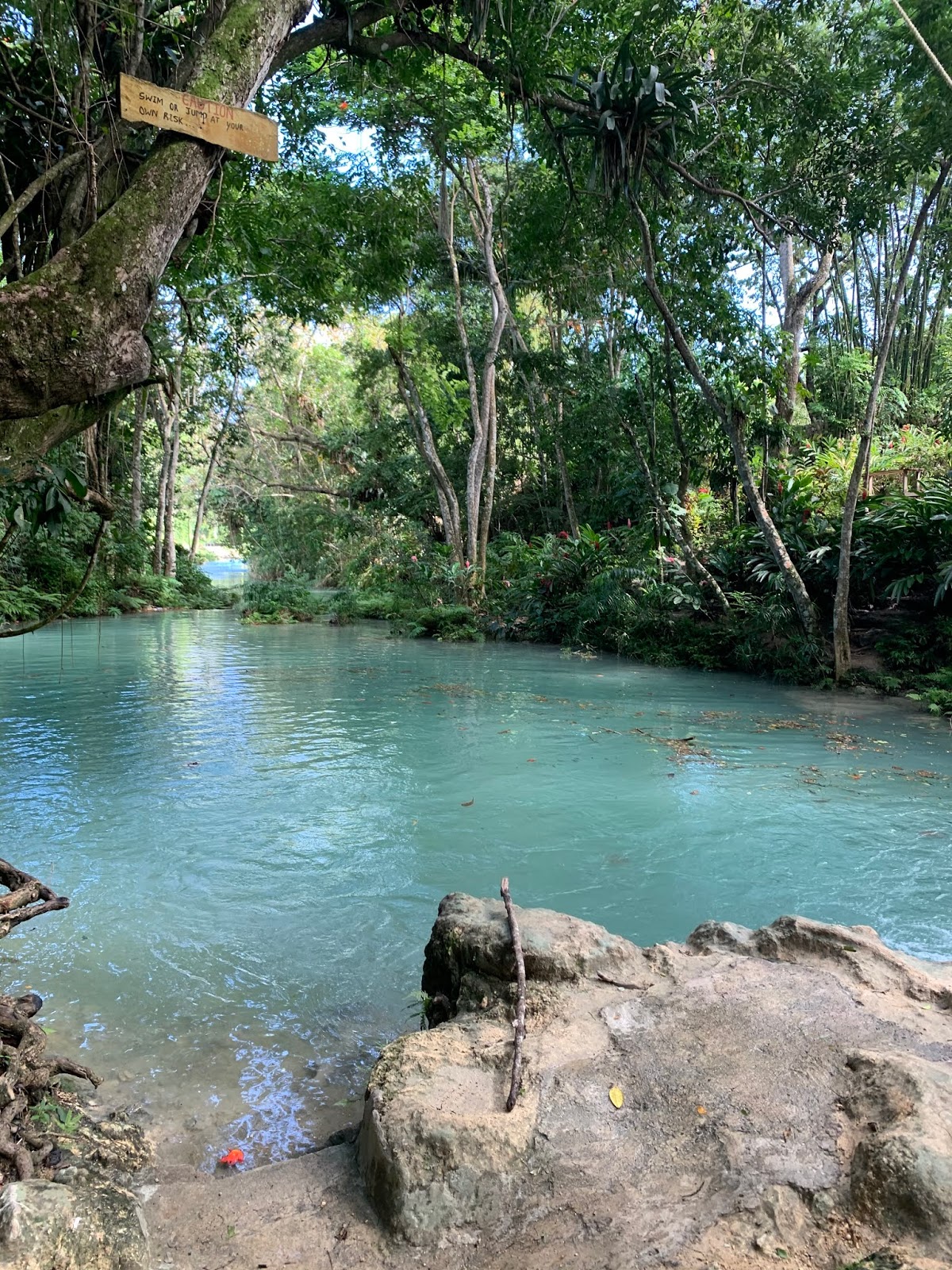 Tanya's Eye Catching Statements! : Blue Hole Jamaica
