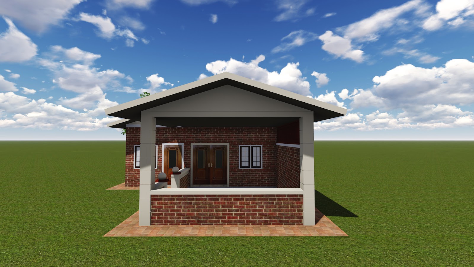 AMPTECH interior design : RUMAH BATA MERAH