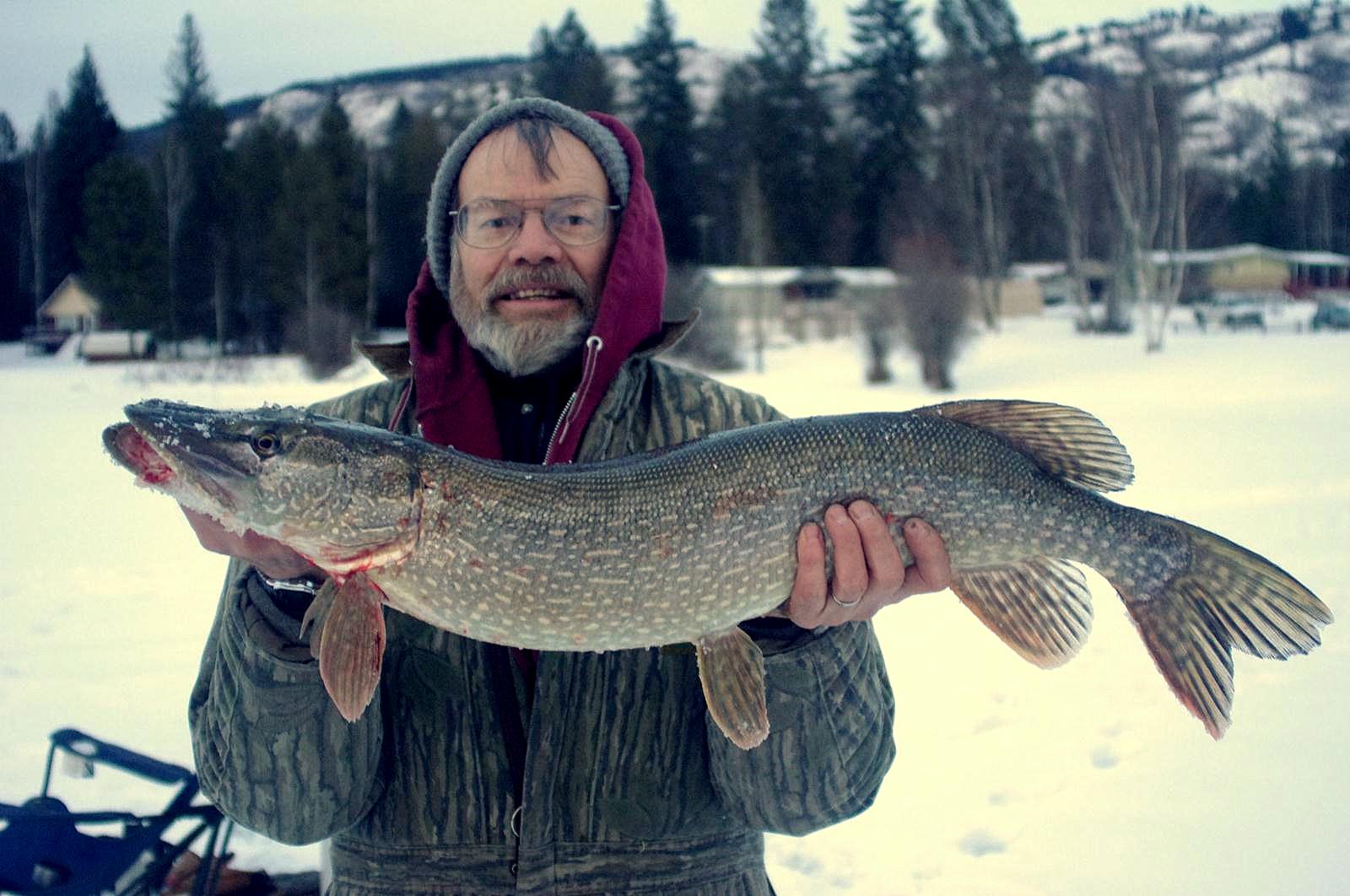 Forever Fishing Washington State: Ice Fishing for Northern Pike on the ...