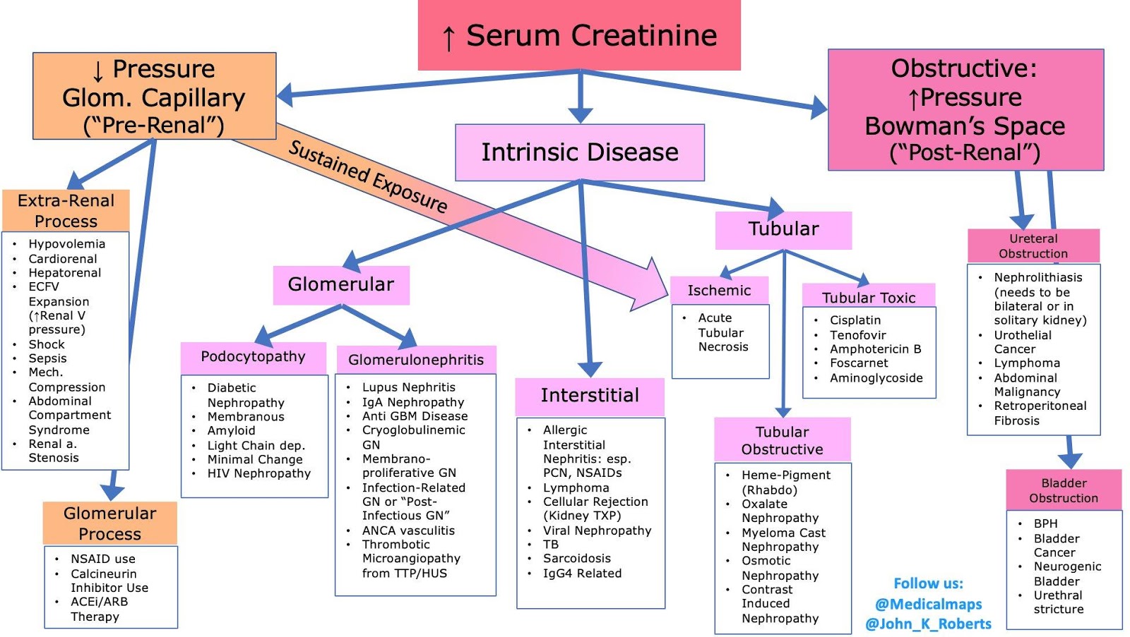Acute Kidney Injury Schema by Med Maps