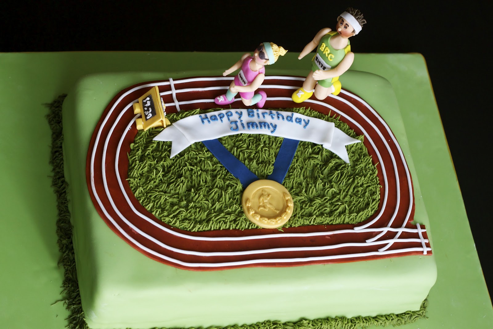 Sweet-D Cakes: Running: Cake on track, moving...not so much.