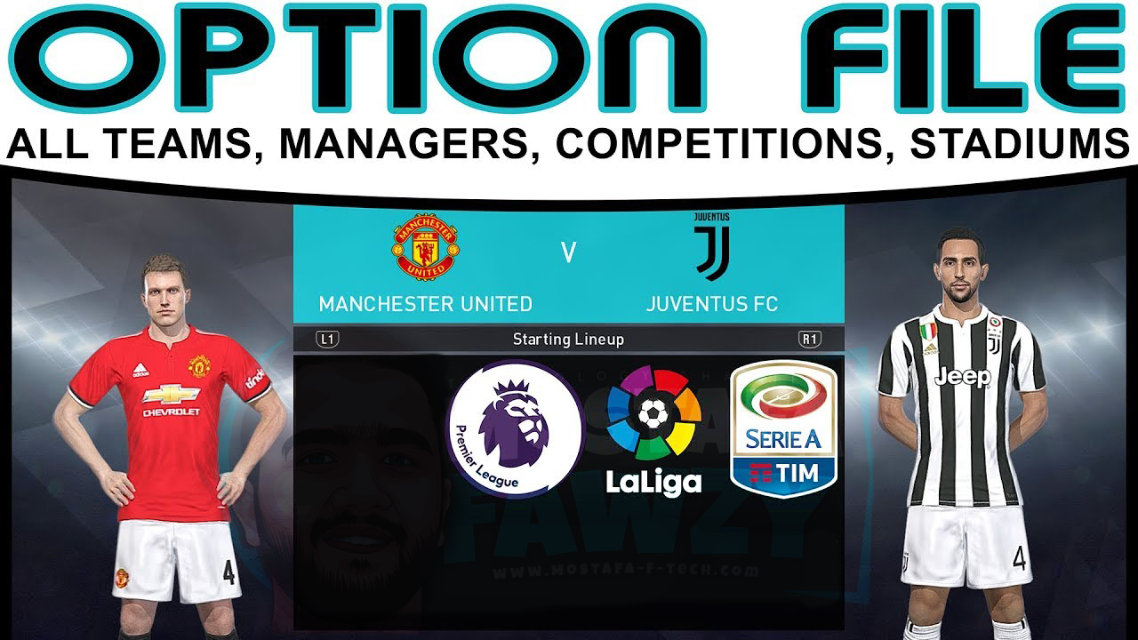 Pes 2019 option file pc download - lasopaapex
