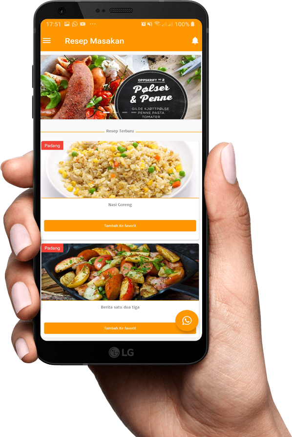 PENGEMBANGAN APLIKASI RESEP MAKANAN INDONESIA BERBASIS ANDROID