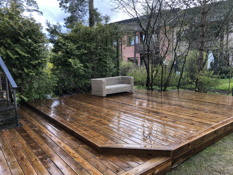 Terassin rakentaminen