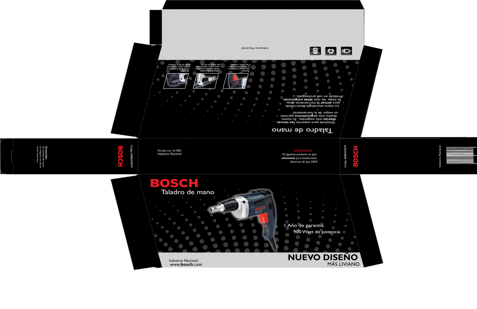 ANDREA DEL OTERO: Packaging | Herramientas eléctricas y Blister de ...