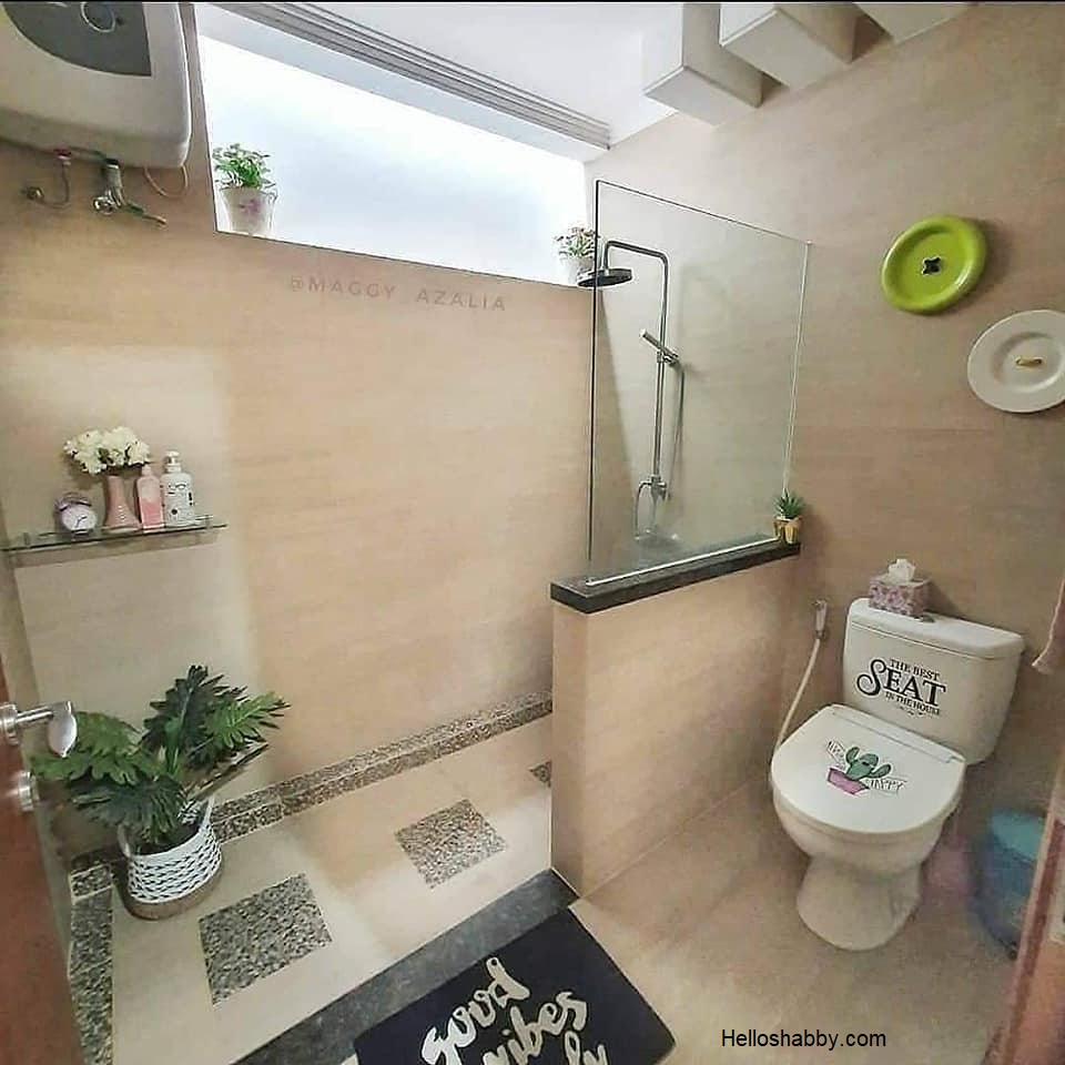 12 Beautiful Small Bathroom Ideas on a Budget ~ HelloShabby.com ...