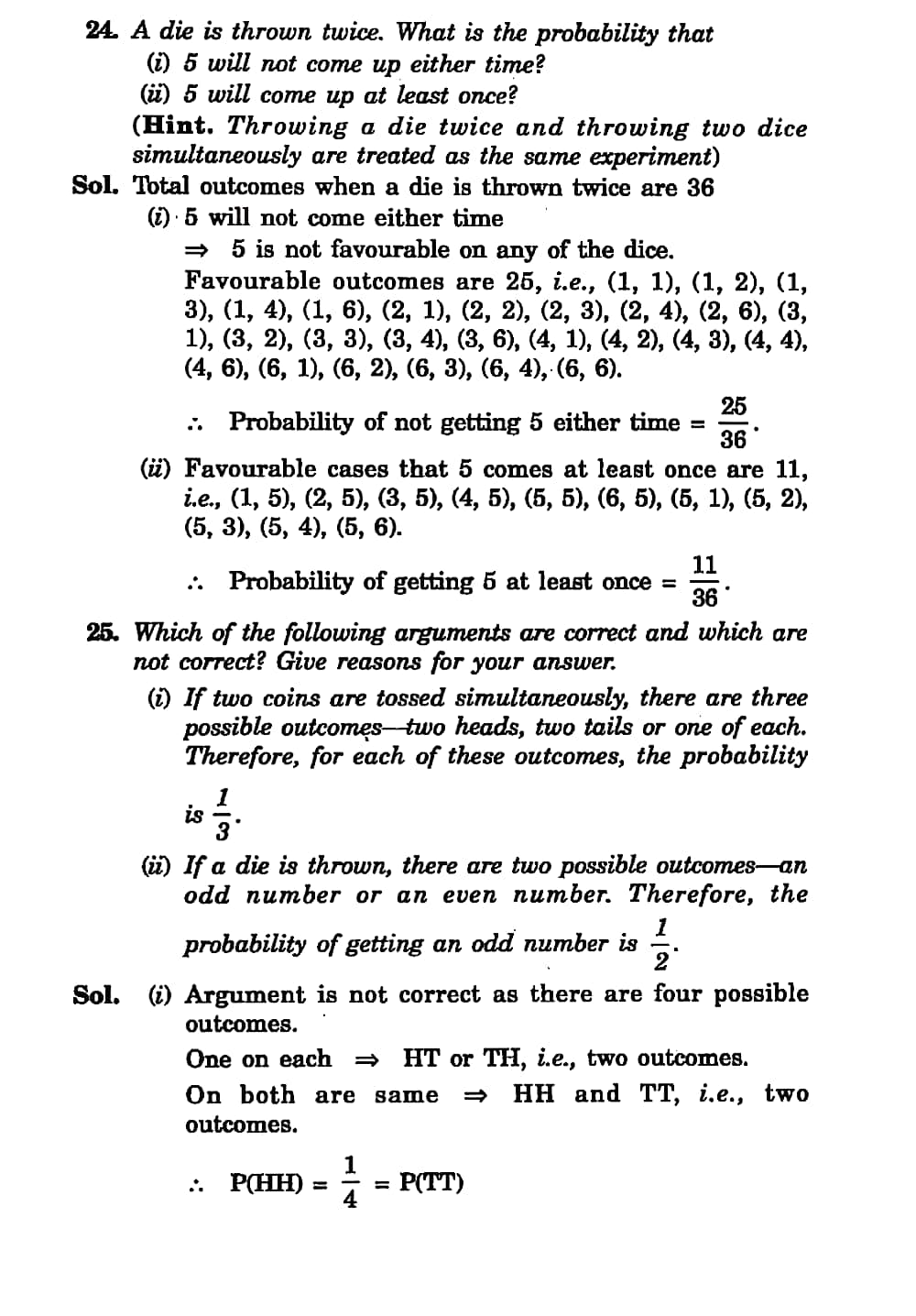 Probability class 10 math - Studypur