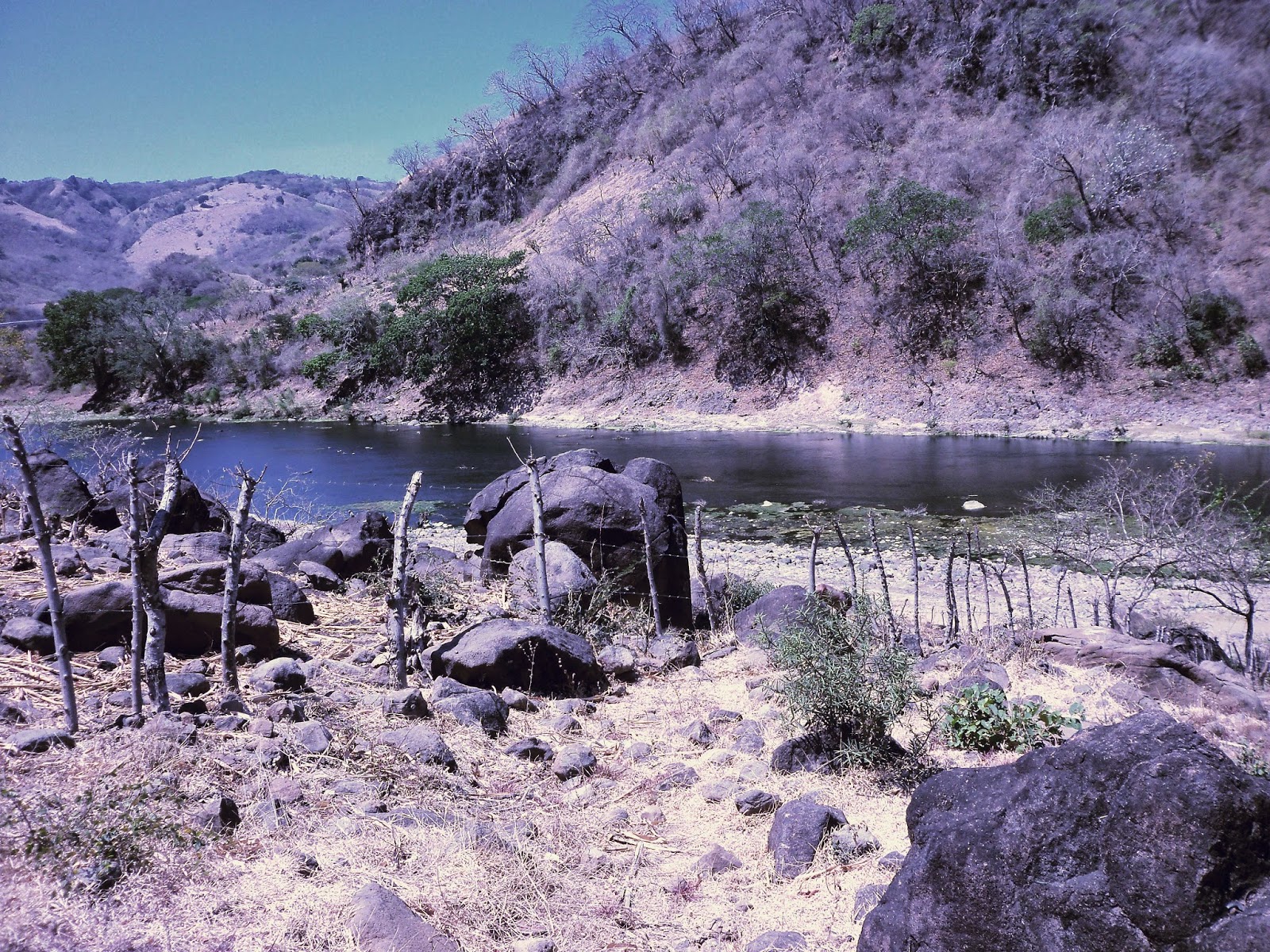 Fotos del Rio Paz visto desde el Cerro.