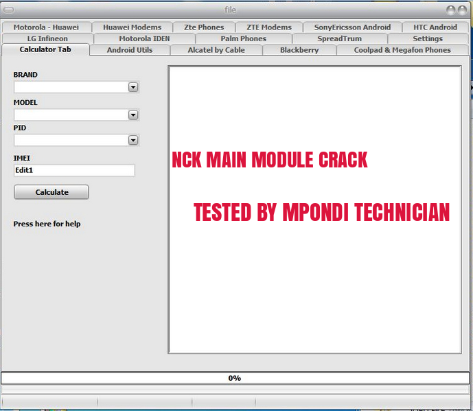 FREE DOWNLOAD NCK MAIN MODULE CRACK V6.2.2 WORKING 100% TESTED BY ...