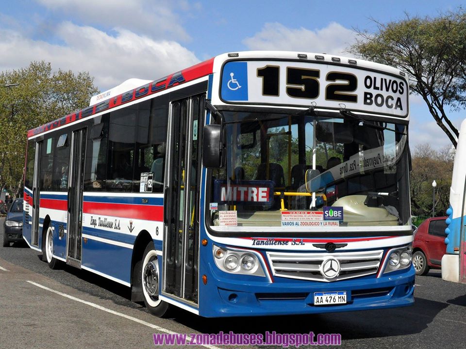Colectibus - Zona de Buses: LINEA 152