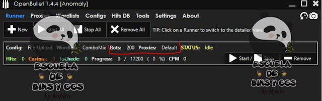 Guía básica para usar openbullet