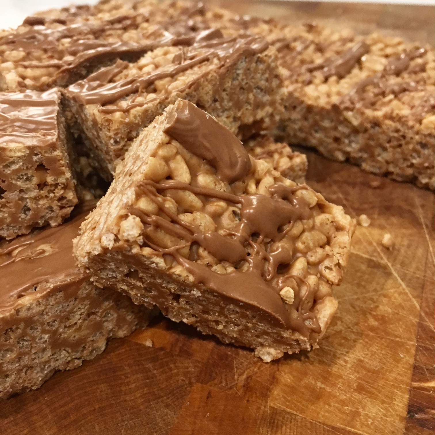 Spark My Pantry : Chocolate & Peanut Rice Bubble Crunch