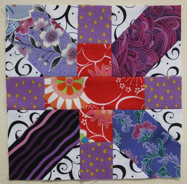 becrafted: Love the Japanese X and + block pattern!