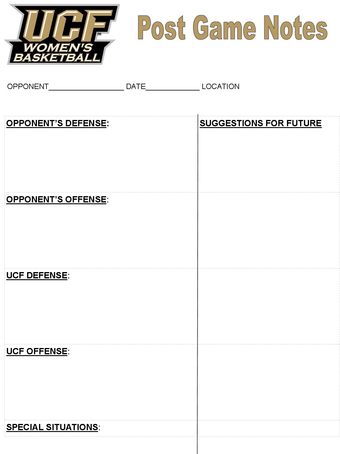 Lipscomb Women's Basketball Thoughts: January 15-22 UCF Basketball Diary