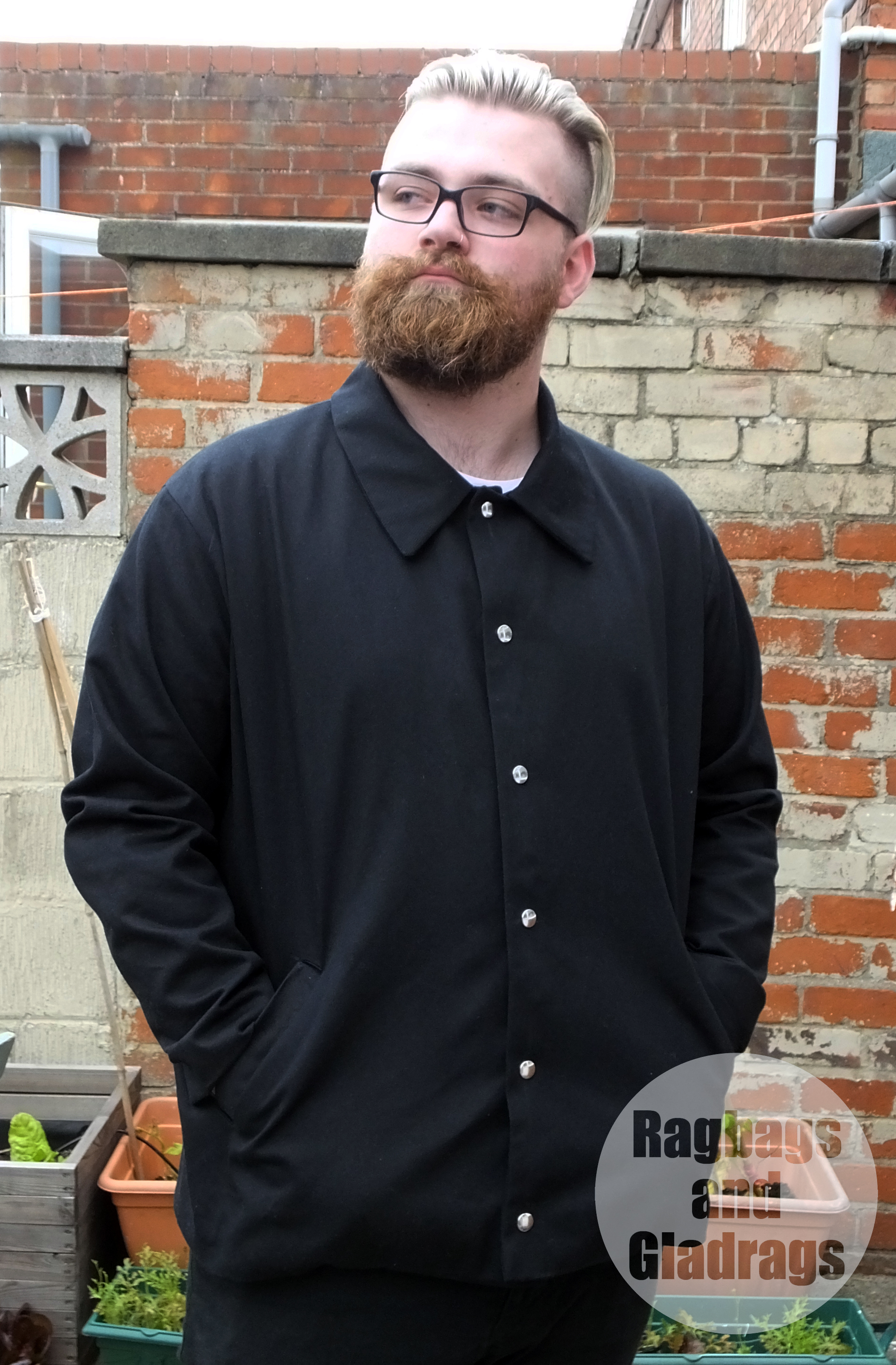 ragbags and gladrags - Made by the Sea: Coach Style Jacket - DIY (Free ...