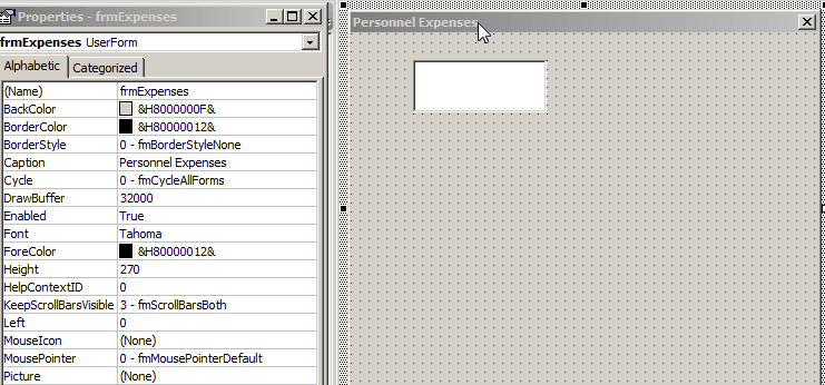 Create A Simple Userform In Excel New Ideas For Computer And Software