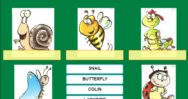 BUGS WORLD 1 - VOVABULARY REVIEW | ENGLISH LANGUAGE RESOURCES FOR ...