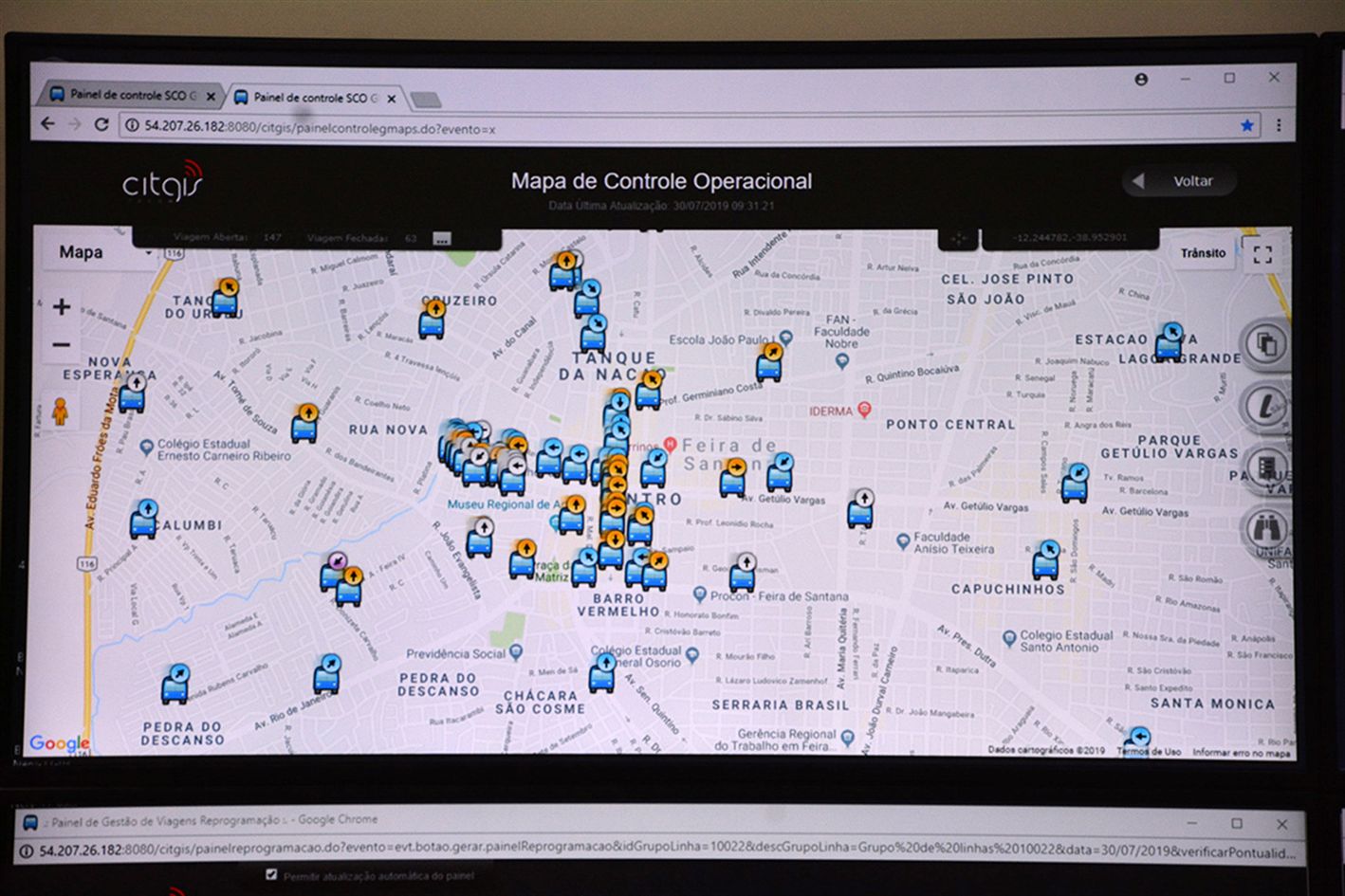 Blog Demais: BRT ganha Centro de Controle Operacional