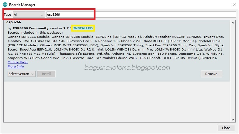 Cara Menambahkan Board NodeMCU ESP8266 ke Arduino IDE ~ GP Speed Cara Menambahkan Board NodeMCU ESP8266 ke Arduino IDE ~ GP Speed