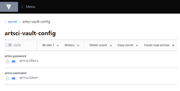 Java, JSF, ADF &PL/SQL: Spring Boot application - integration with Vault