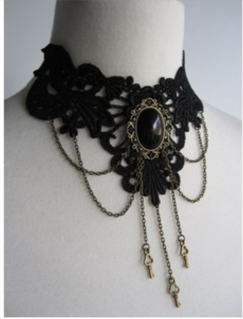 McQeen: How to make a lace jewelry?