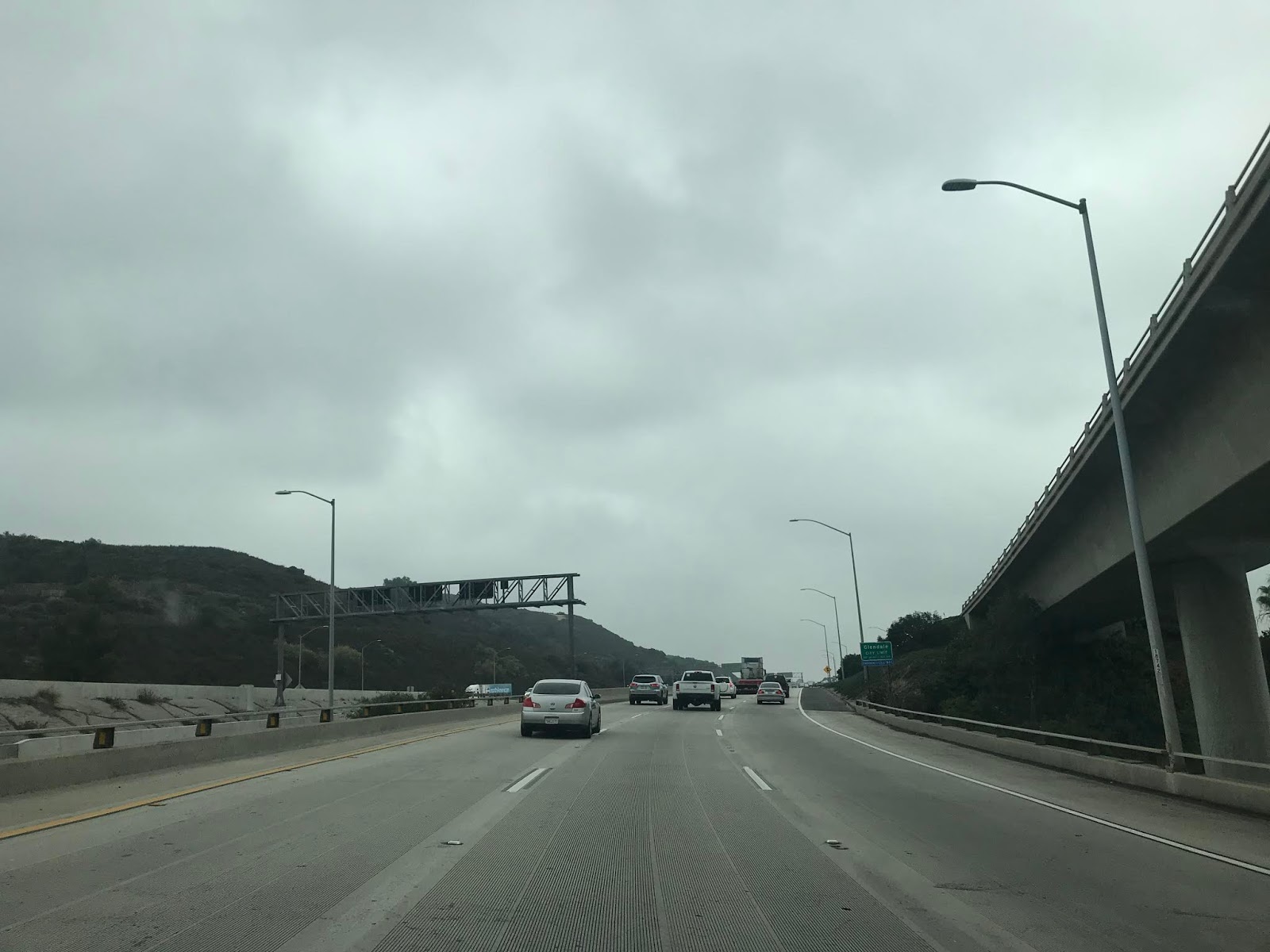 California State Route 2 on the Glendale Freeway