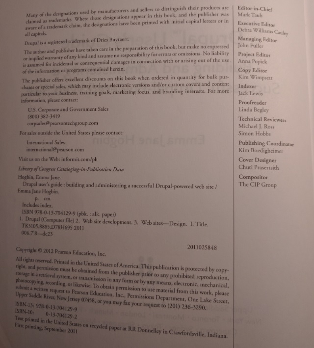 Drupal User's Guide: Building and Administering a Successful Drupal ...