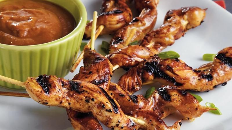Cluster of the Week: Chicken Grilled Sate with Ginger Peanut Sauce